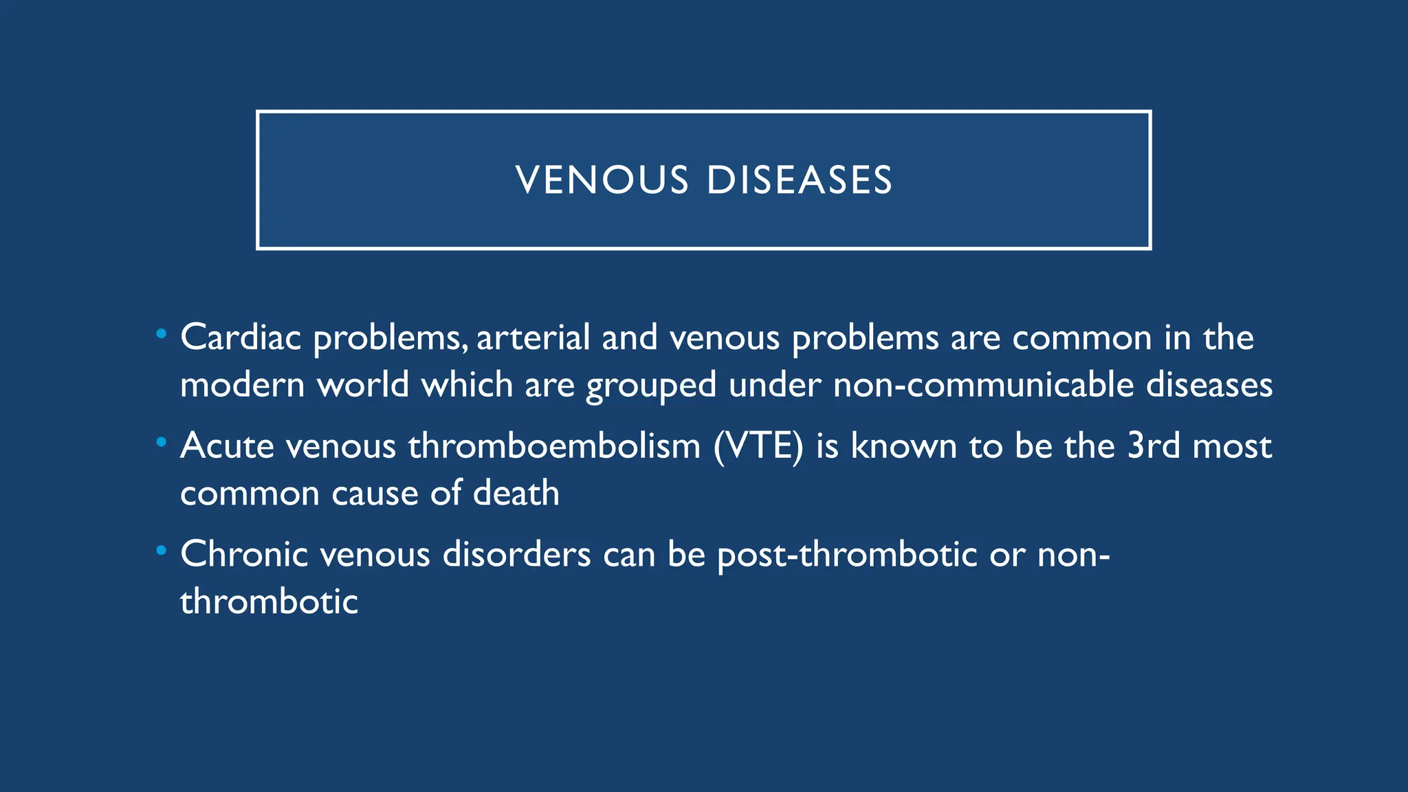 "Socio-Economic Burden of Venous Diseases in India: A Growing Public ...