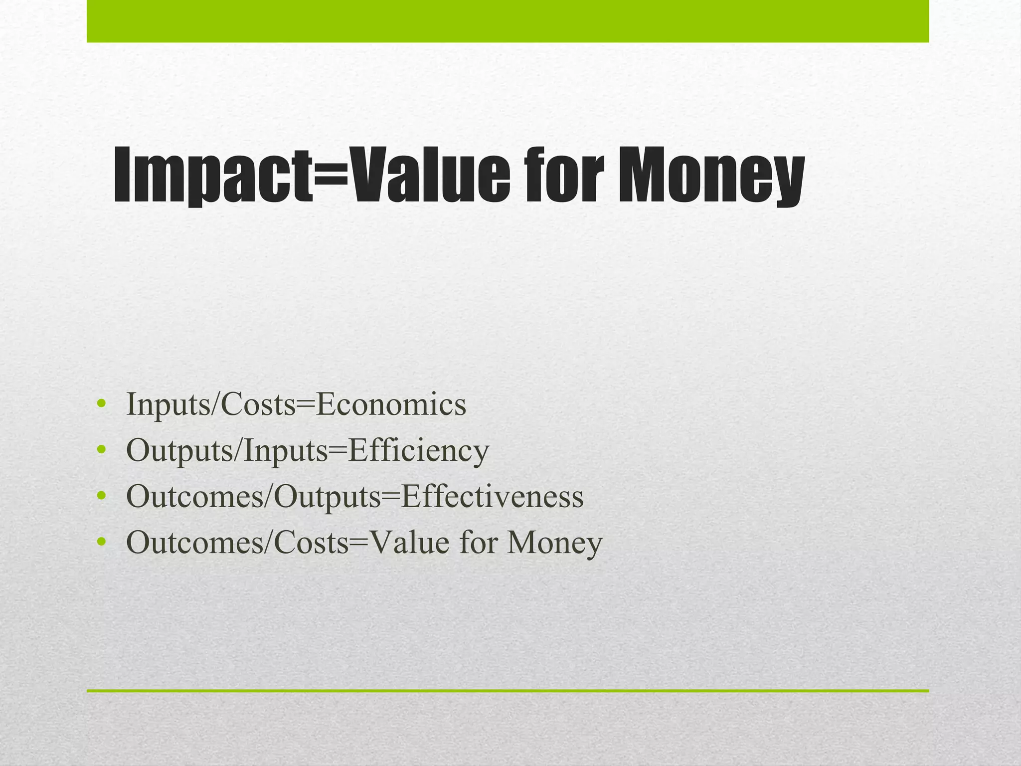 Socio economic impact analysis | PPT