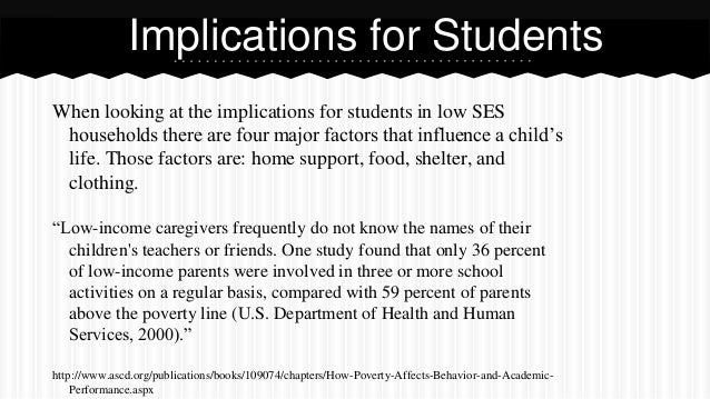 Socio Economic Status Presentation