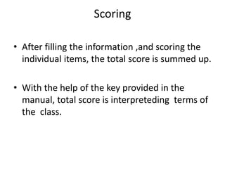 Socio economic status scales | PPTX