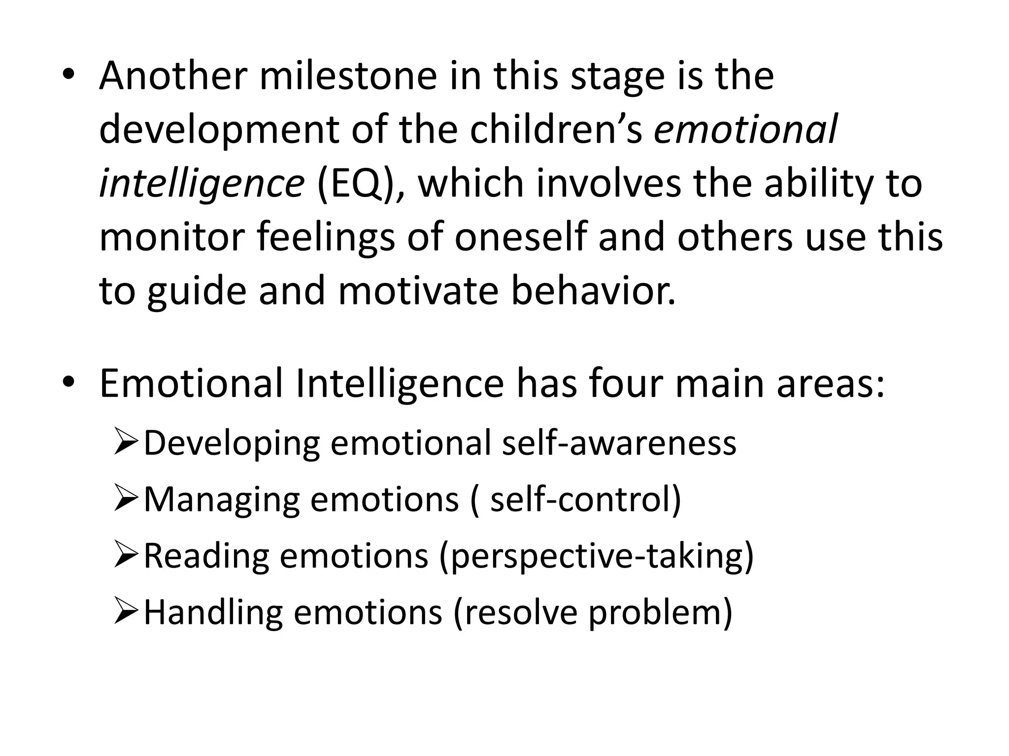 Socio Emotional Development of Late Childhood | PPTX