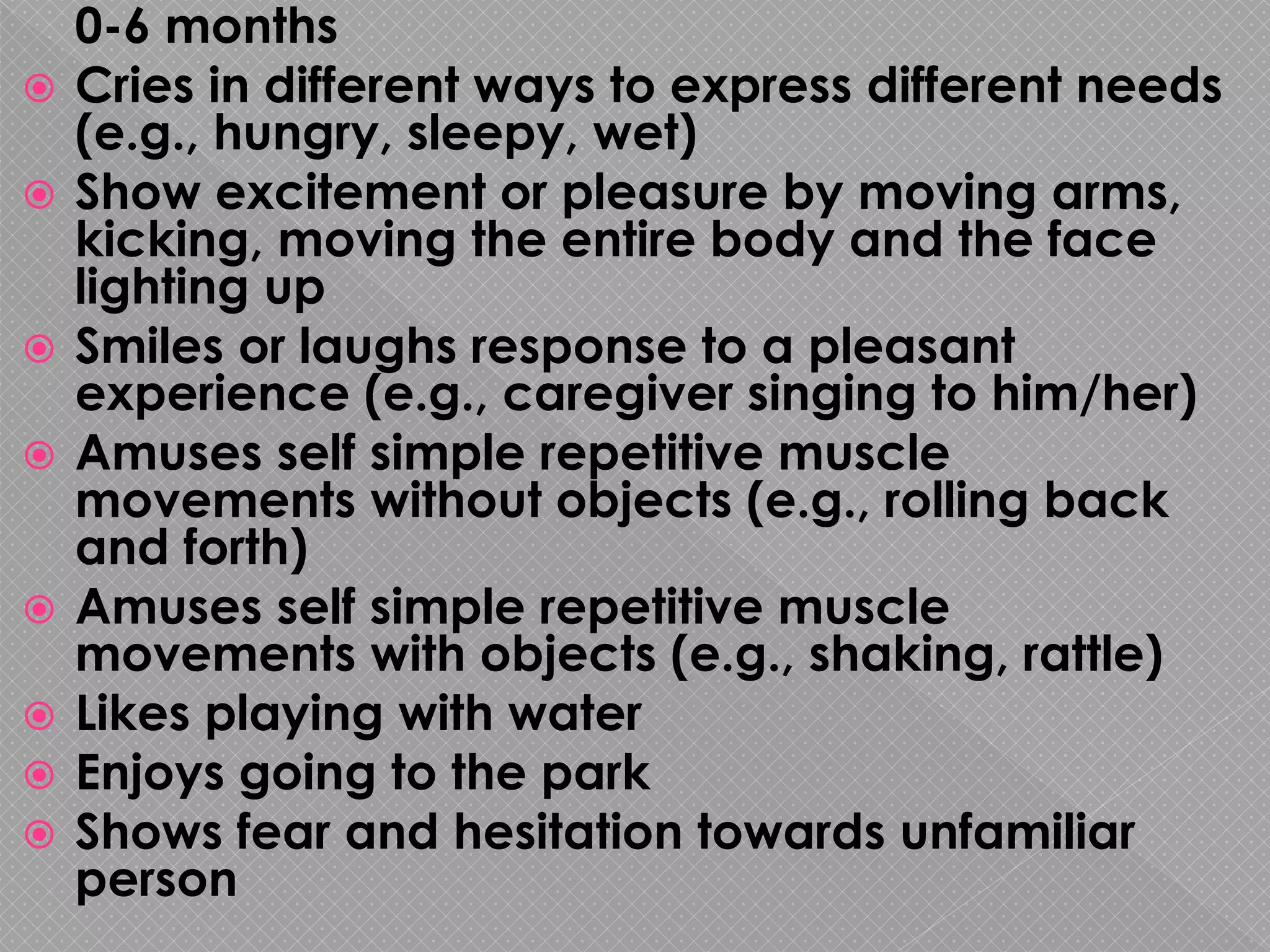 Socio emotional development of infants and toddlers | PPTX