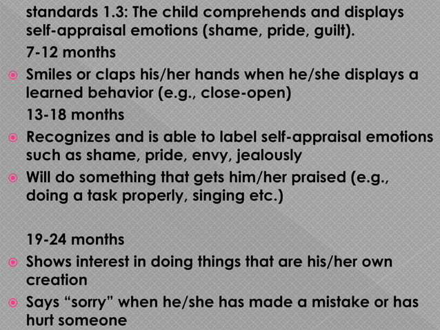 Socio emotional development of infants and toddlers | PPTX