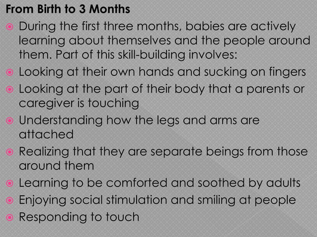Socio emotional development of infants and toddlers | PPTX