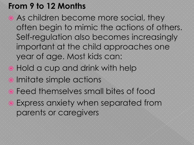 Socio emotional development of infants and toddlers | PPTX