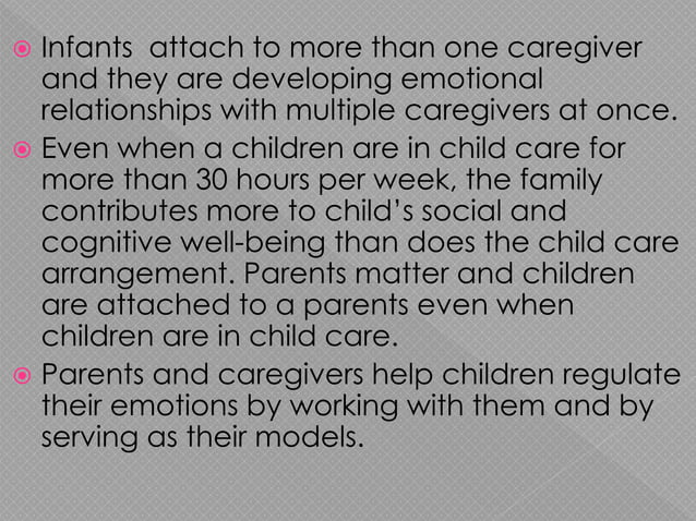 Socio emotional development of infants and toddlers | PPTX