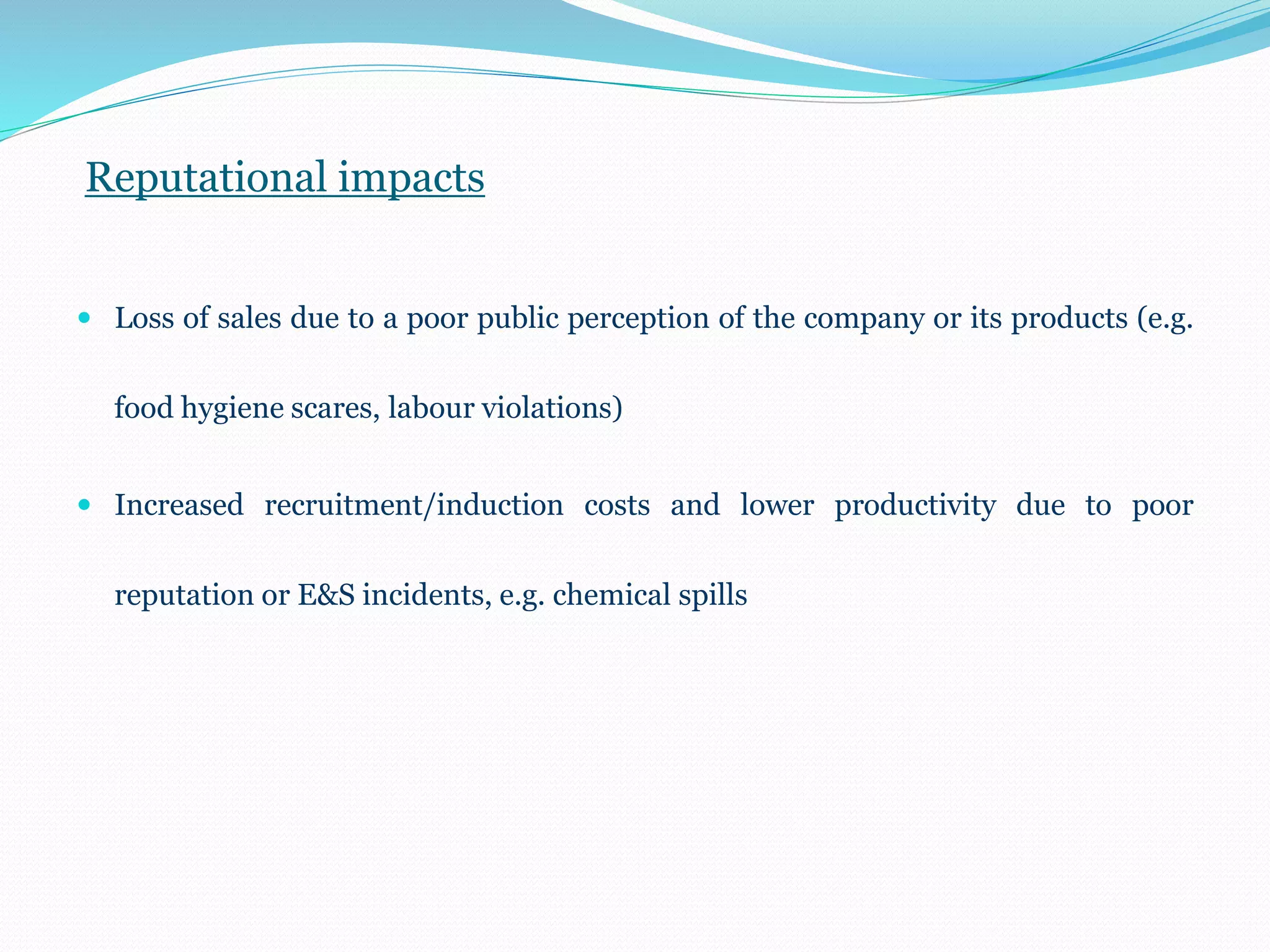 Socio environmental risks - ii | PPT