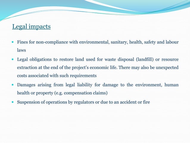 Socio environmental risks - ii | PPT