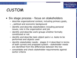 HUman computer Interaction Socio-organizational Issues.ppt