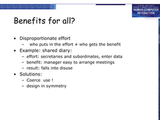 HUman computer Interaction Socio-organizational Issues.ppt