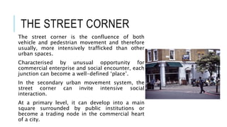 Socio spatial patterning in urban design | PPTX