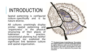 Socio spatial patterning in urban design | PPTX