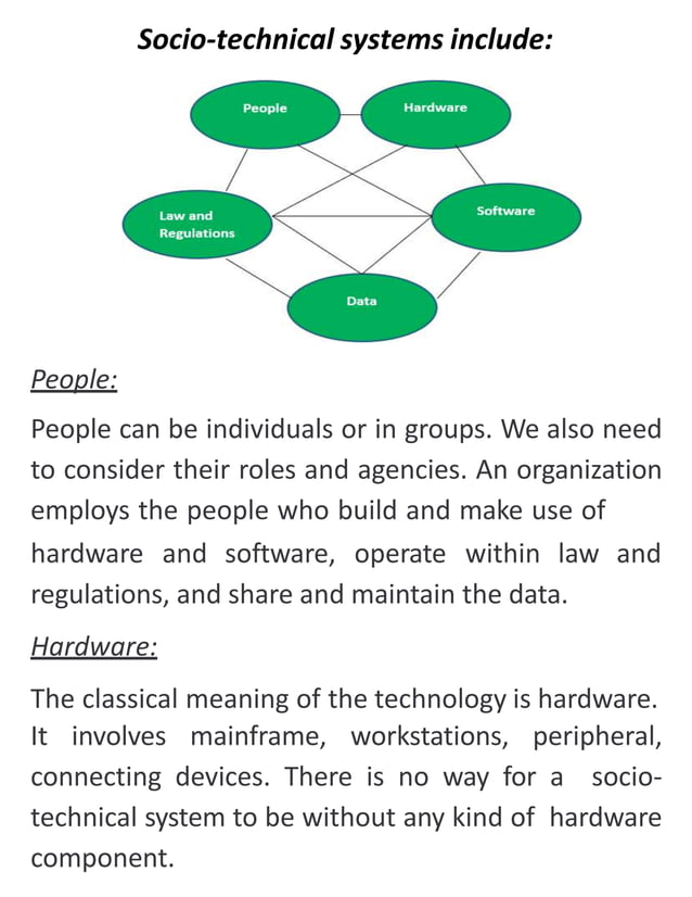 Socio - technic System Case Study(SE).pptx | Business | Business and ...