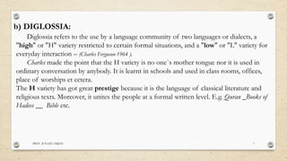Sociolinguistics | PPT