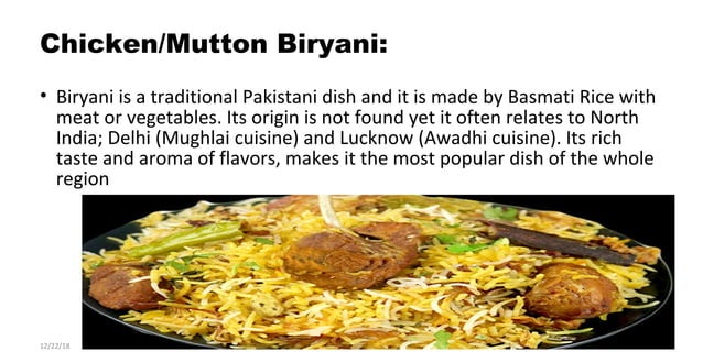 Khyber pakhtunkhwa and its traditions | PPT | Cooking | Food & Drink