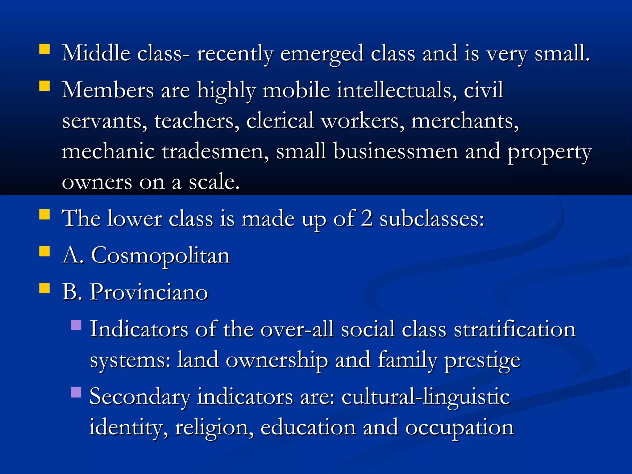 Socio 101 group 3 - social stratification in the philippines | PPT