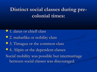 Socio 101 group 3 - social stratification in the philippines | PPT