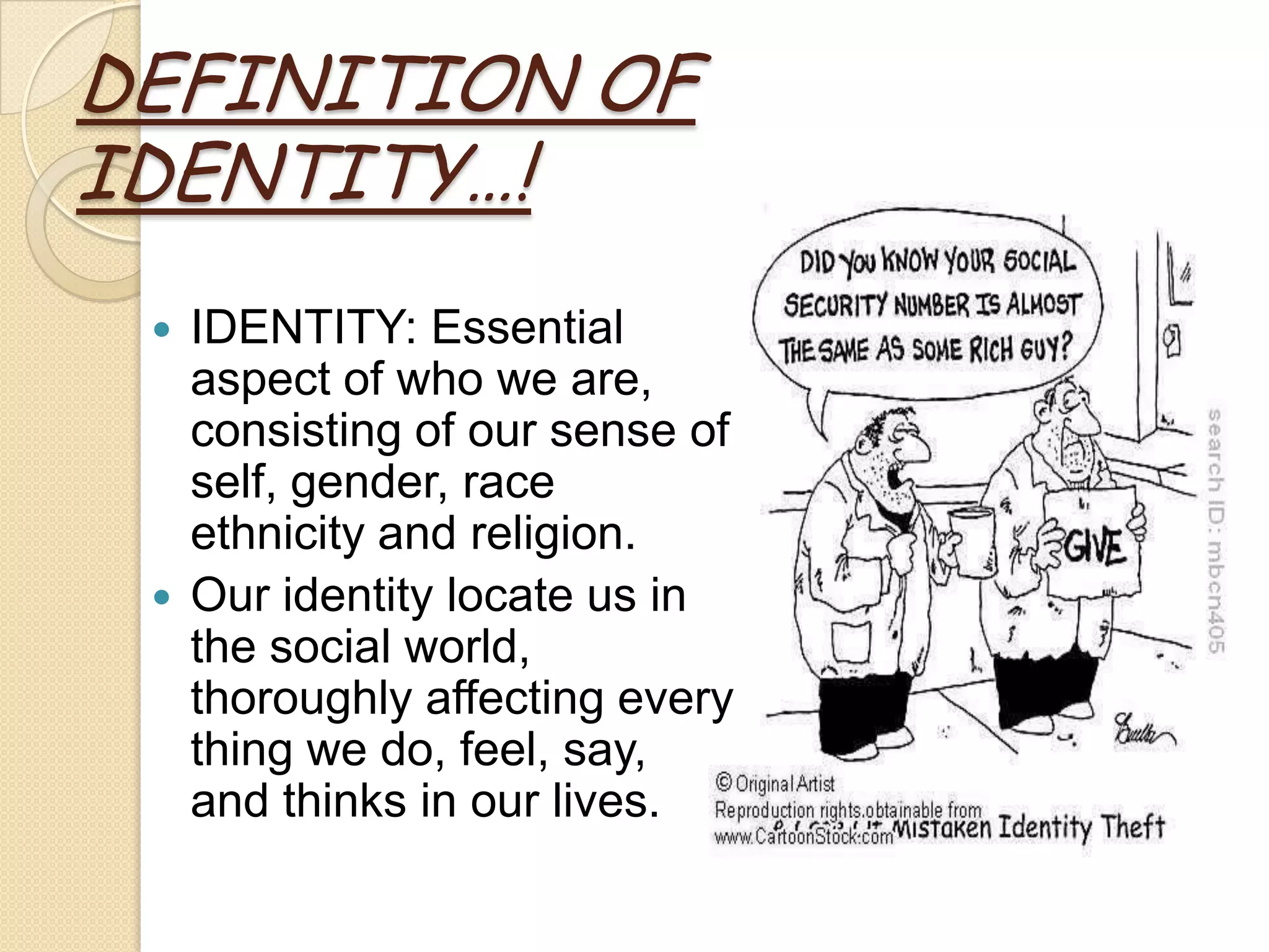 Social Identity. Sociology | PPTX