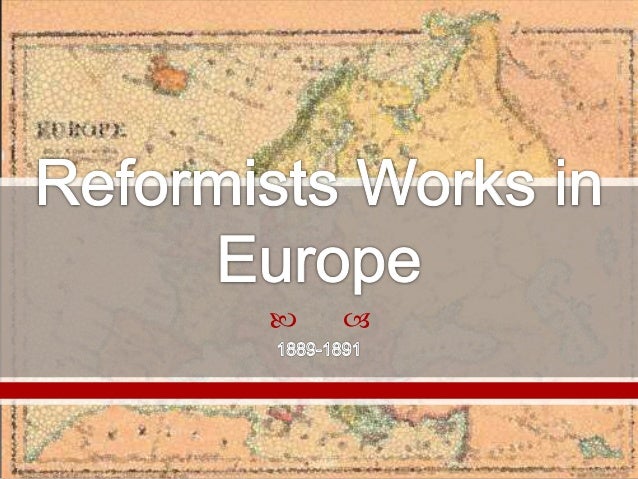 Socio5 11 reformist works in europe