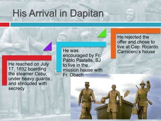 Socio5 13 la liga and exile in dapitan | PPTX