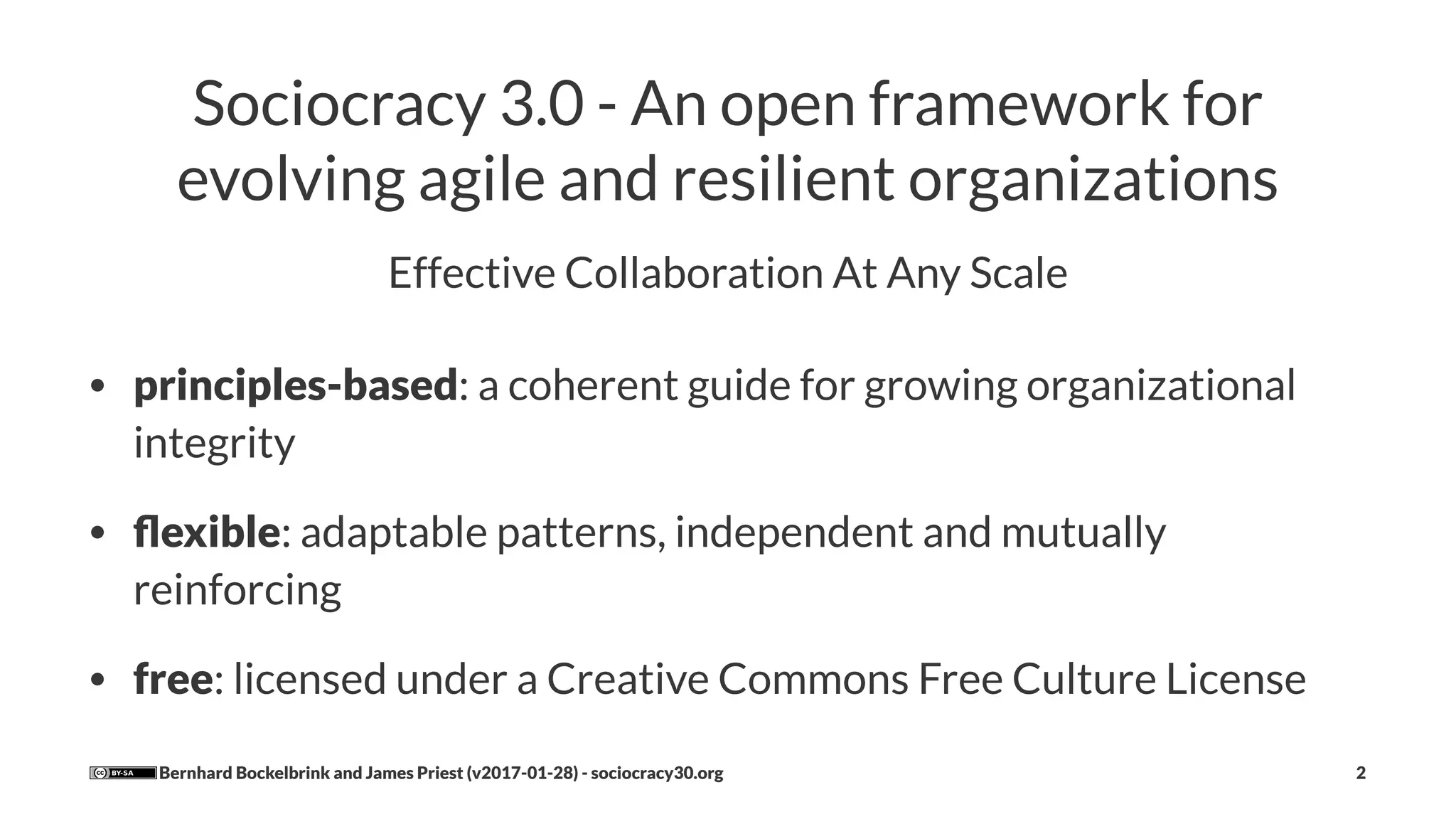 Sociocracy 3.0 - All Patterns Explained | PDF