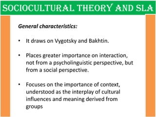 Sociocultural Perspective