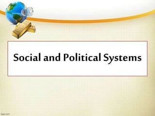 Sociocultural and political evolution | PPTX
