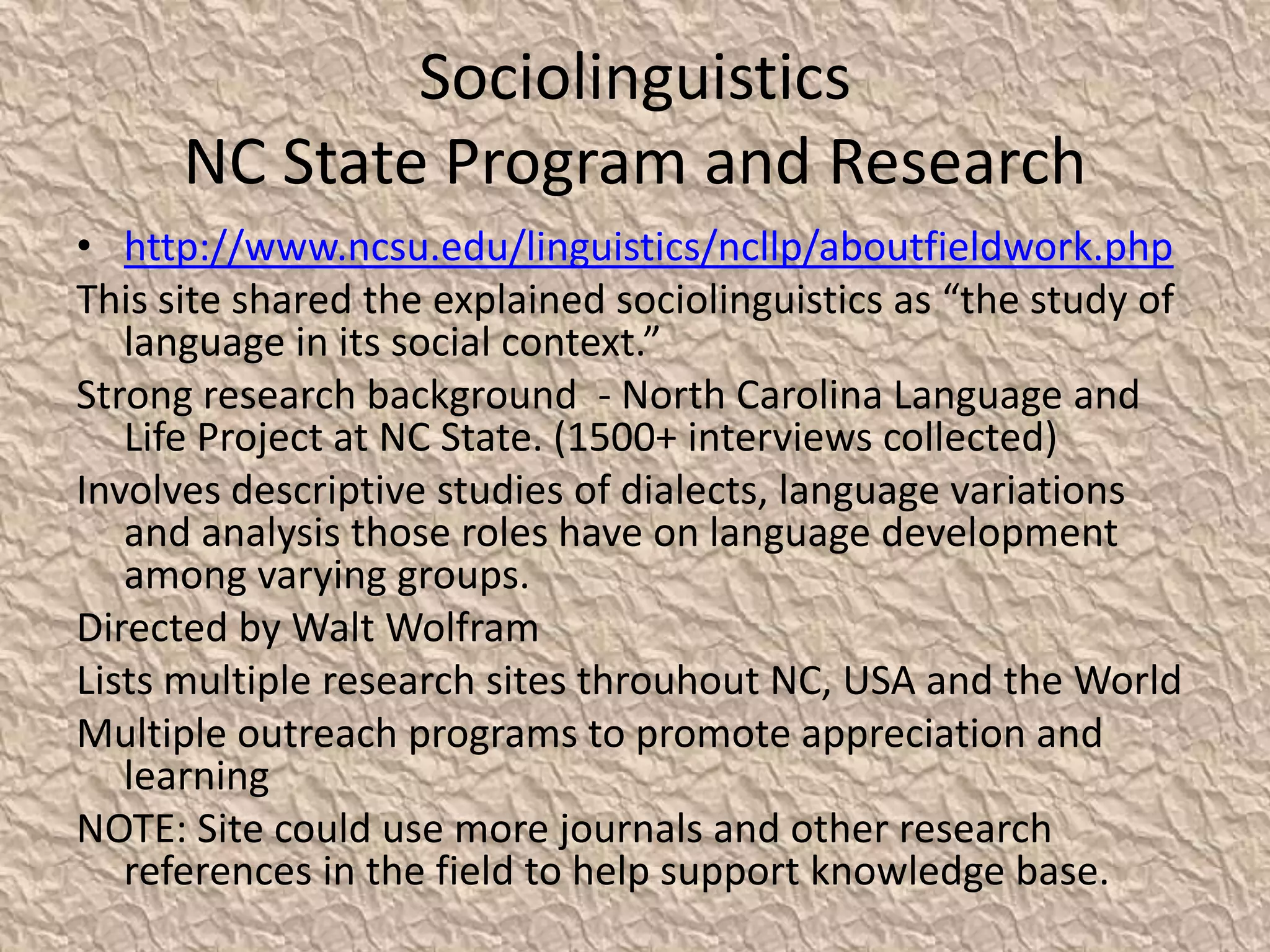 Sociocultural And Sociolinguistic Theories Compared | PPTX