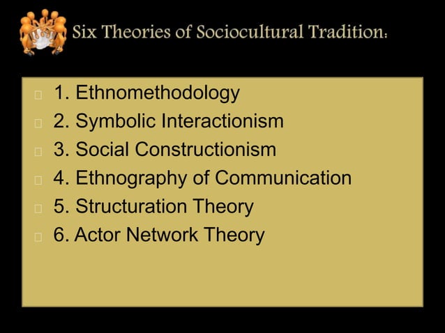 Socio-cultural Tradition of Communication | PPTX | Science