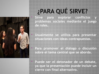 caracteristicas y definicion de un sociodrama.pptx