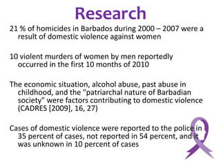 Domestic Violence Social Problem | PPT