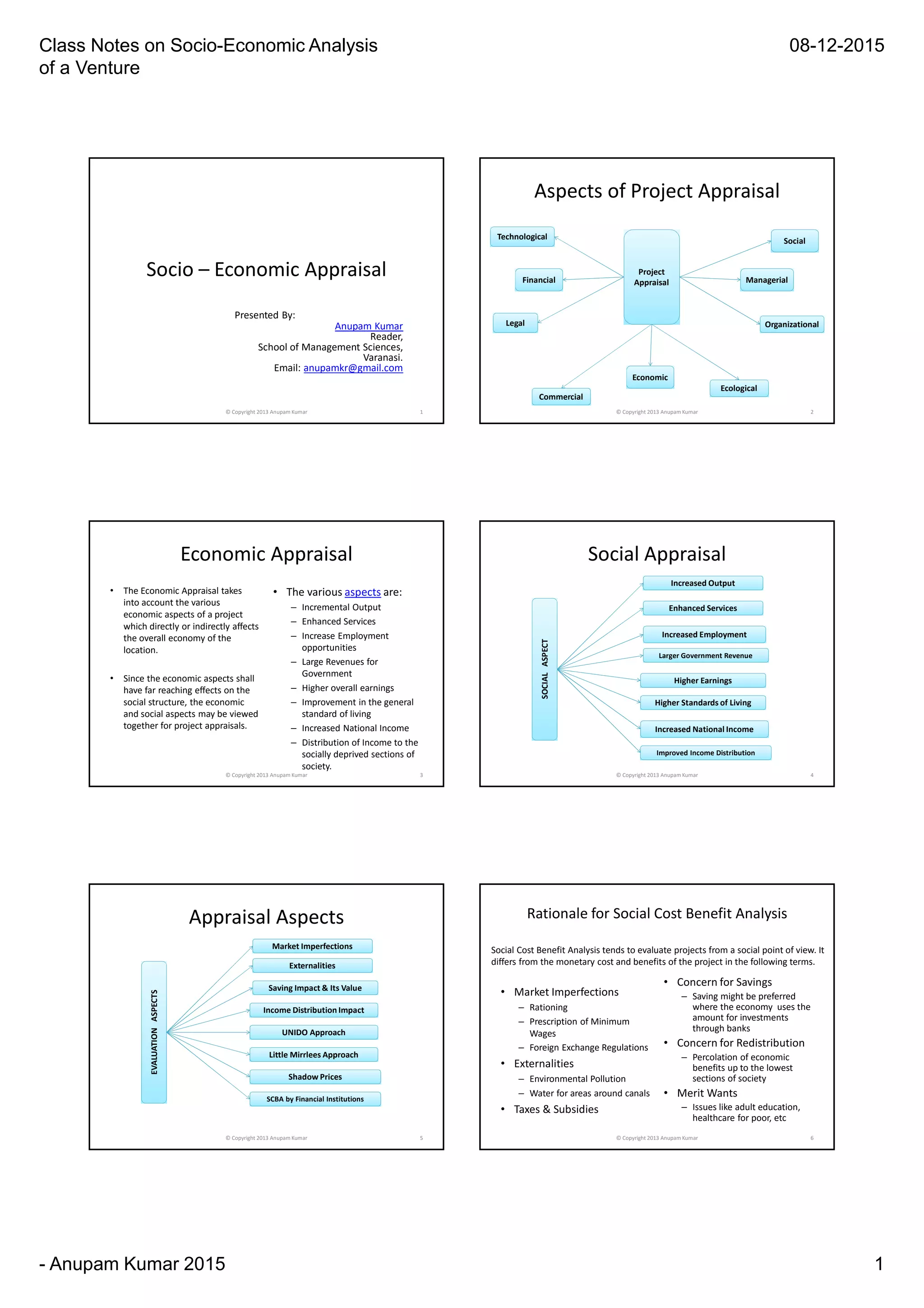 Socio Economic Analysis | PDF
