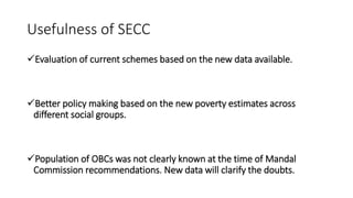 Socio Economic & Caste Census, 2011, Rural India | PDF