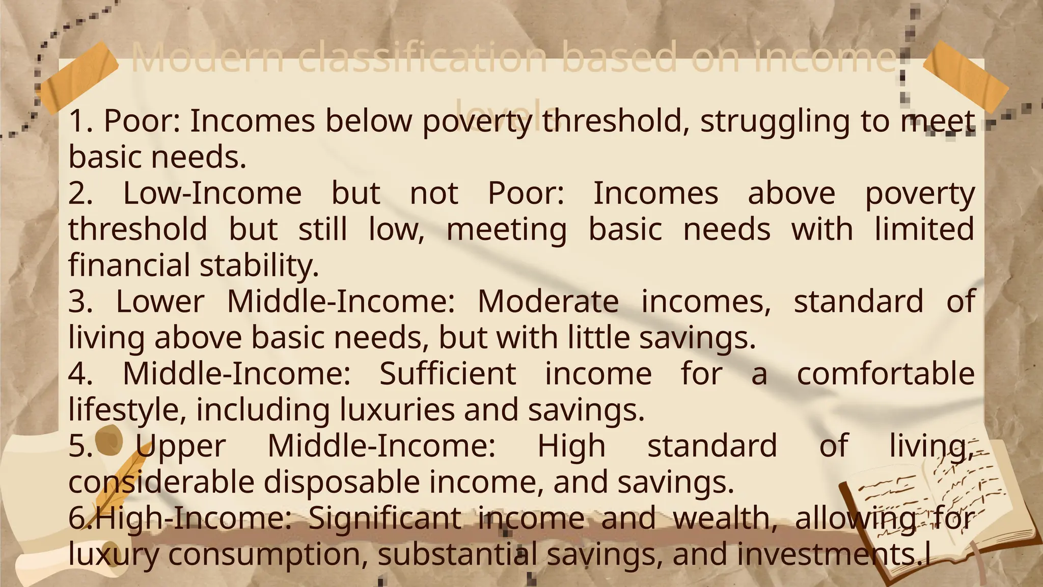 Socioeconomic Classes hierarchicalsocial | PPTX