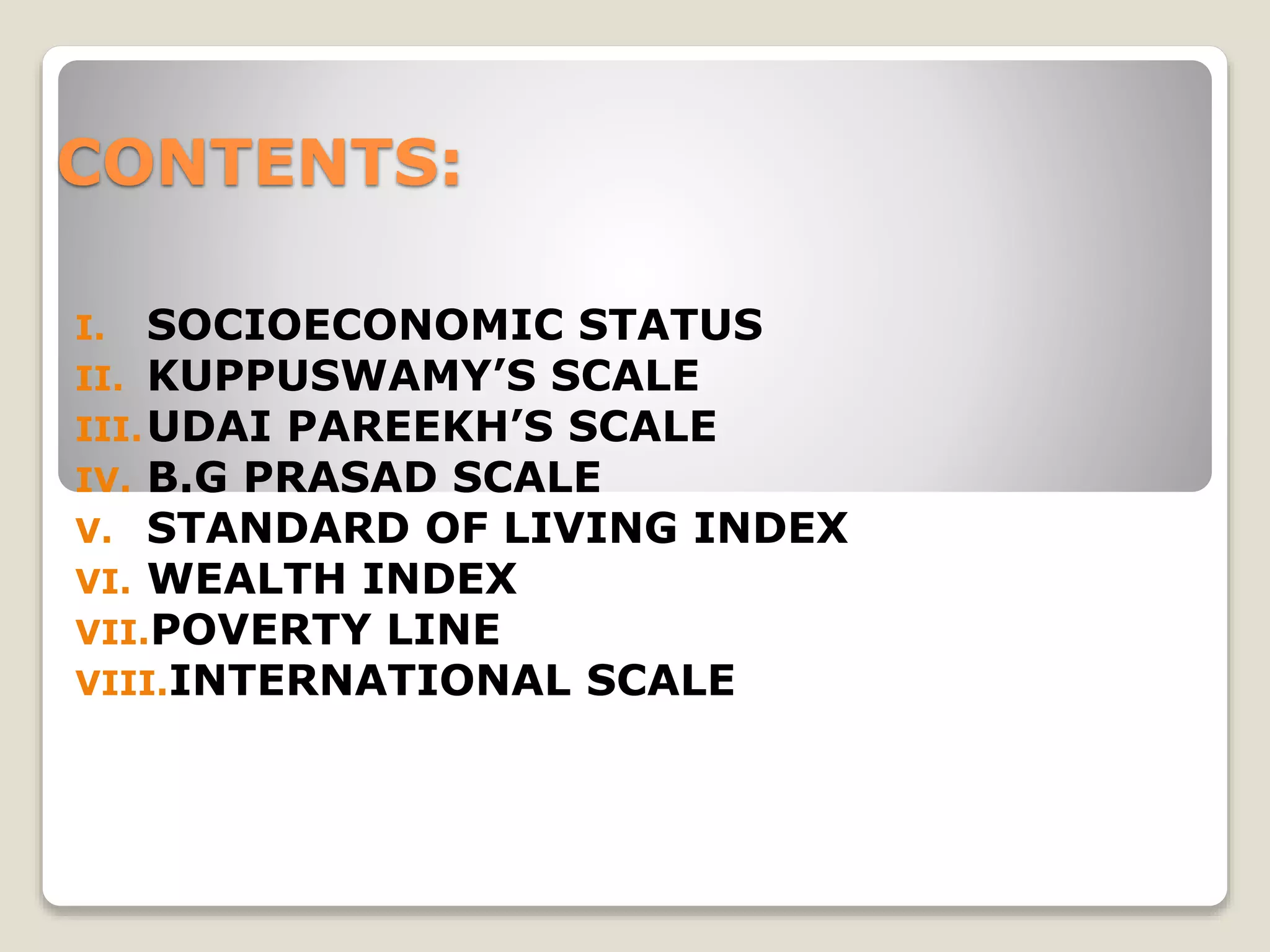 SOCIOECONOMIC STATUS psm.pptx
