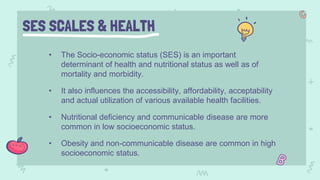 Socioeconomic Status Scale | Nursing Education | Juhin J | PDF