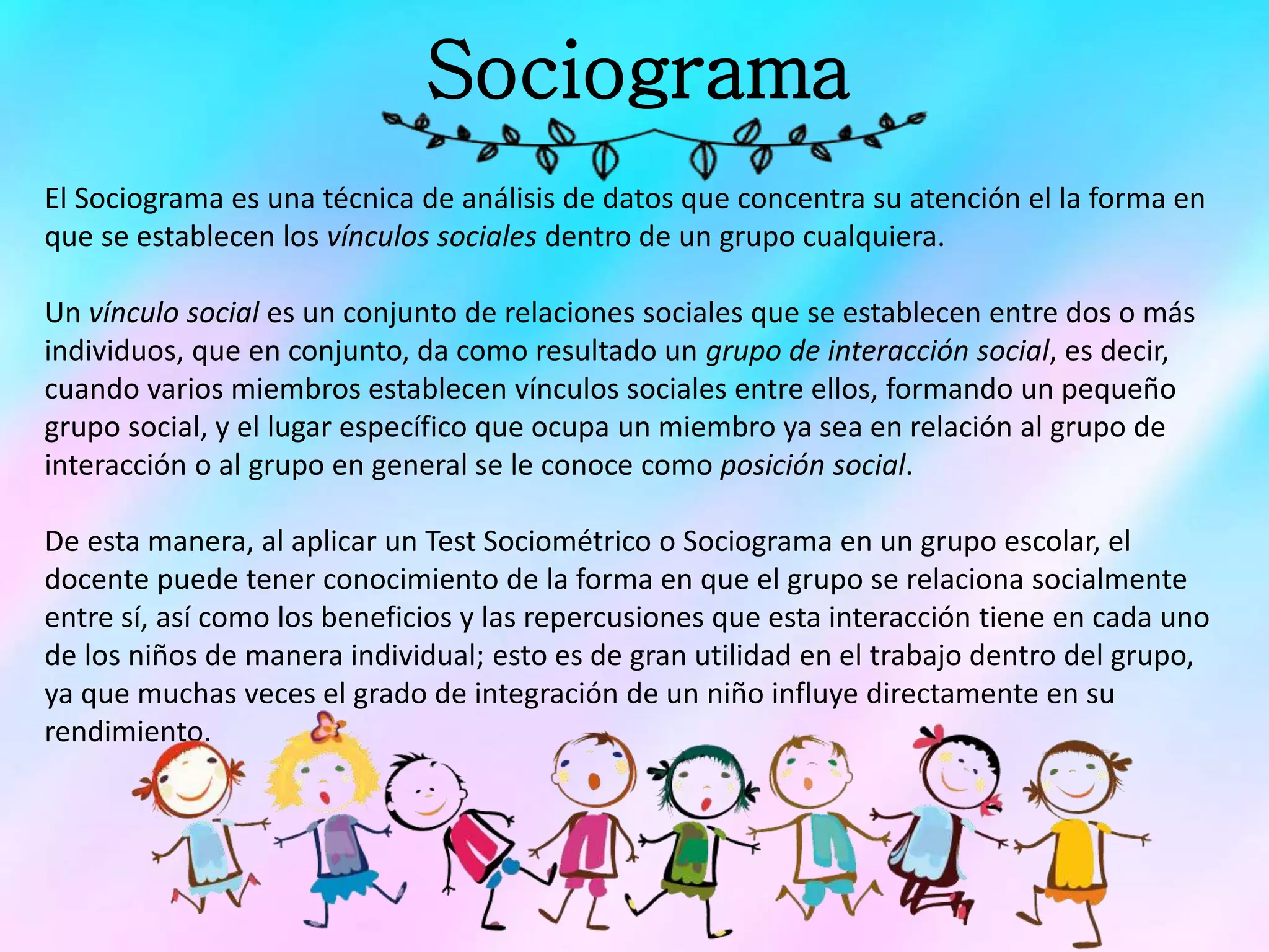 El Sociograma - Instrumentos | PPTX