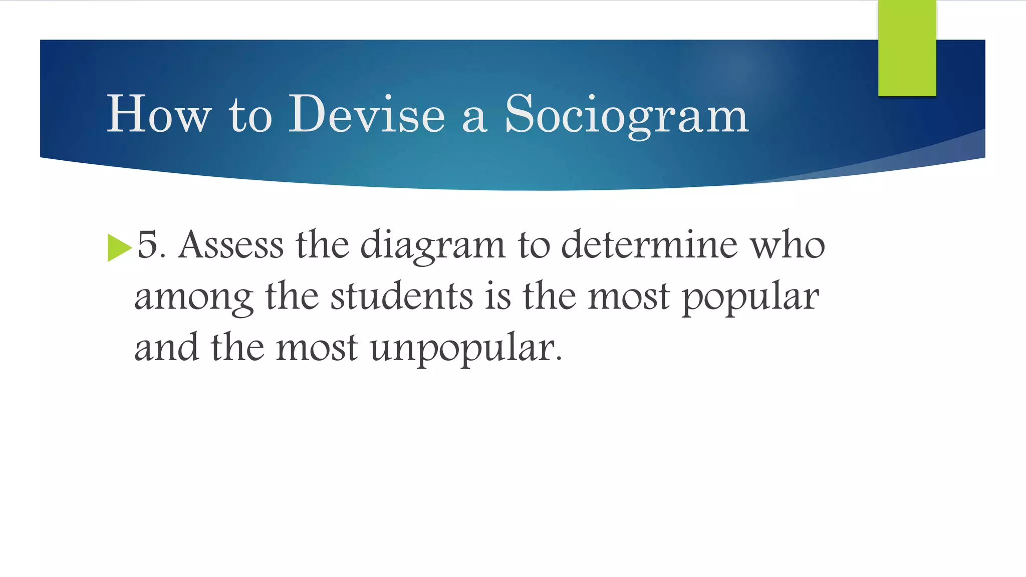 Sociograms | PPTX