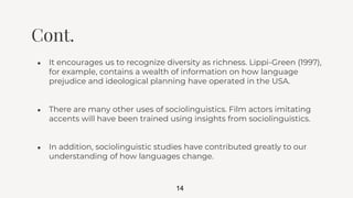 Sociolinguistic | PPT