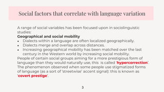 Sociolinguistic | PPT