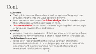 Sociolinguistic | PPT
