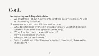 Sociolinguistic | PPT