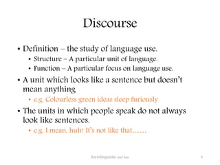Sociolinguistic and law | PDF | Legal Services Industry | Industries