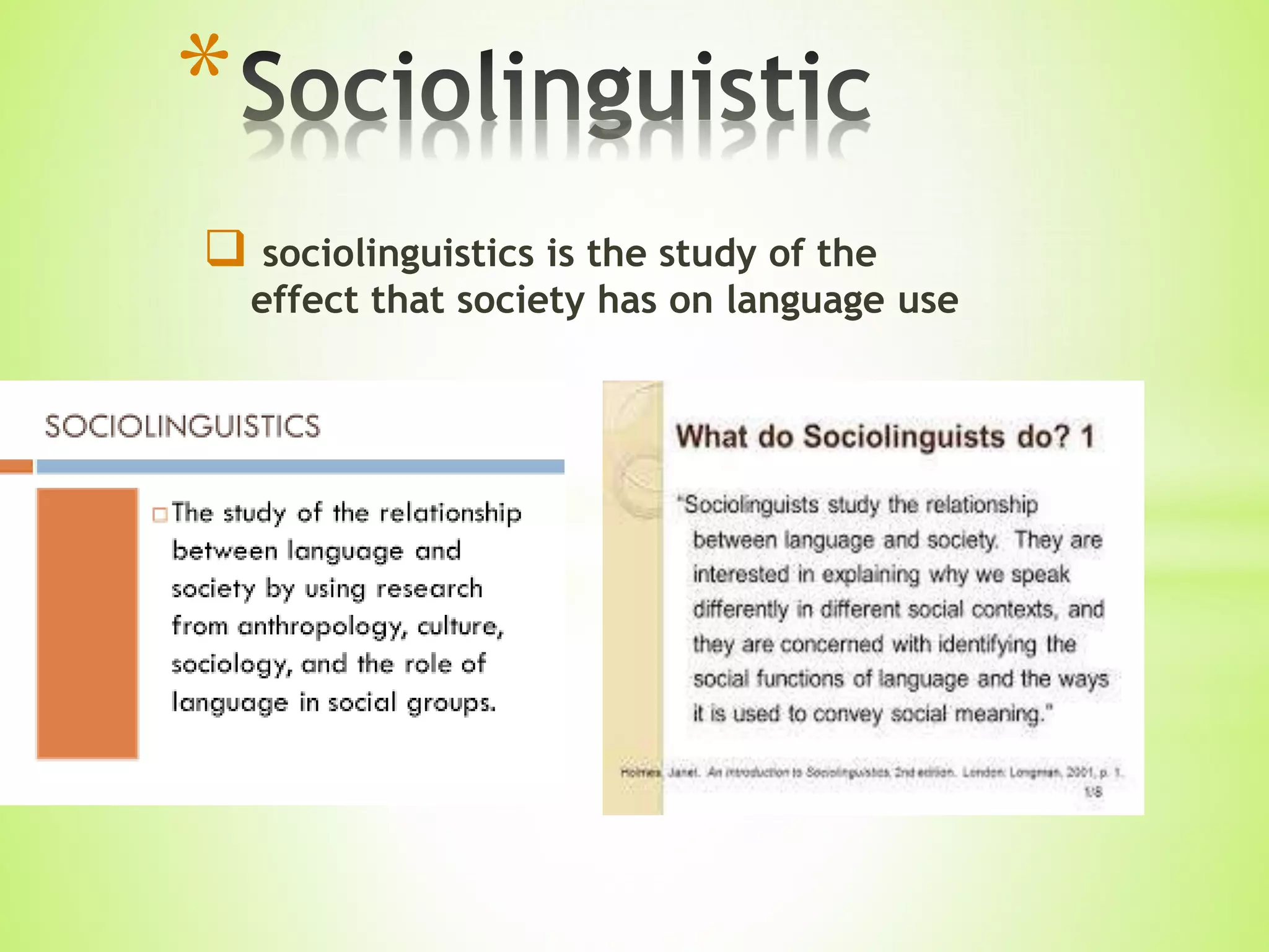 English language teaching- "Sociolinguistic" | PPTX