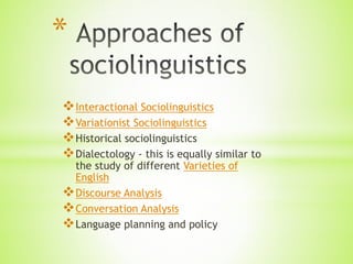 English language teaching- "Sociolinguistic" | PPTX