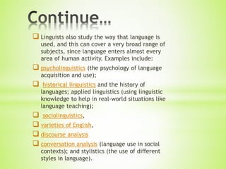 English language teaching- "Sociolinguistic" | PPTX