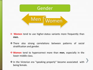 Sociolinguistic Patterns | PPTX