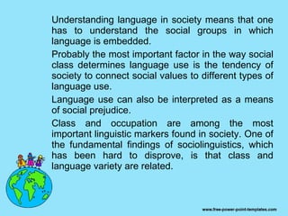 Sociolinguistics | PPT