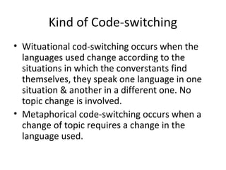 Sociolinguistics | PPT