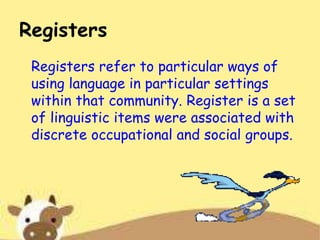 Sociolinguistics | PPT